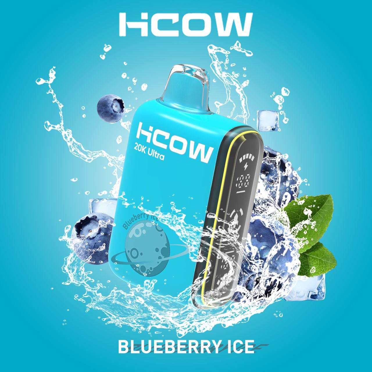 HCOW BLUEBERRY ICE 20000 PUFFS 2MG